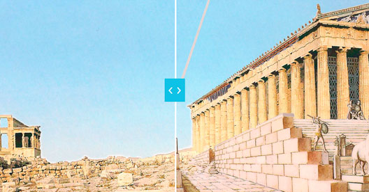 El Promontorio, compara ahora y antes - 10 fotos de Grecia